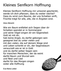 kleines Senfkorn | Pfarre Kagraner Anger